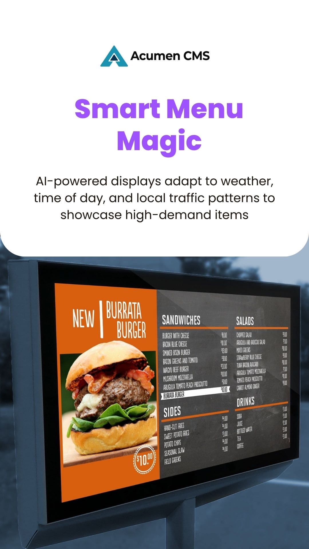 McDonald's Digital Menu Board Revolution - Acumen CMS